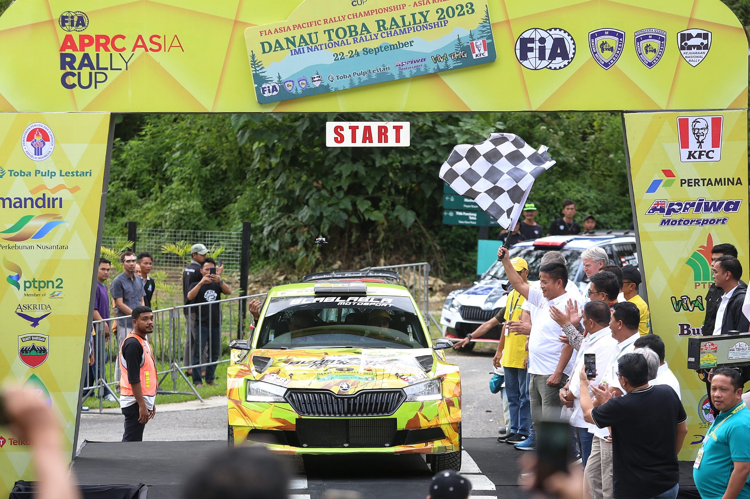Buka APRC Asia Rally Cup 2023, Pj Gubernur Sumatera Utara Komitmen ...